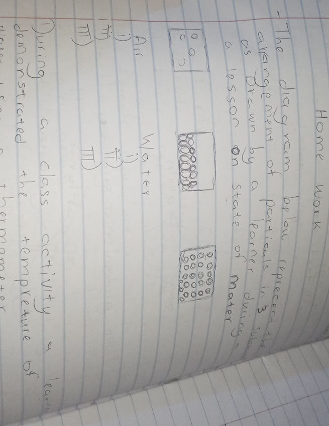 The diagram below represents the arrangement | StudyX