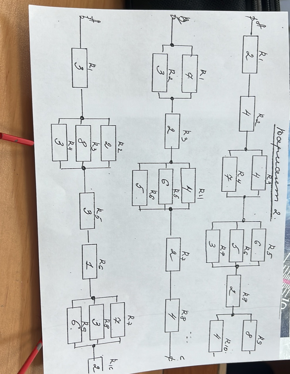 The image shows a circuit diagram with | StudyX