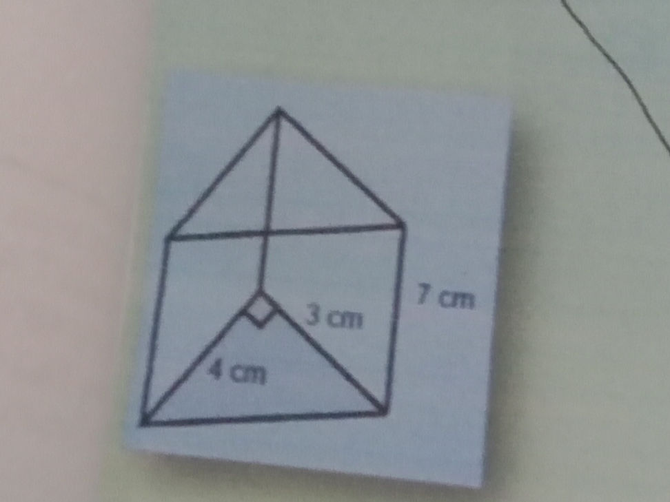 The image shows a 3D shape. The base of the | StudyX
