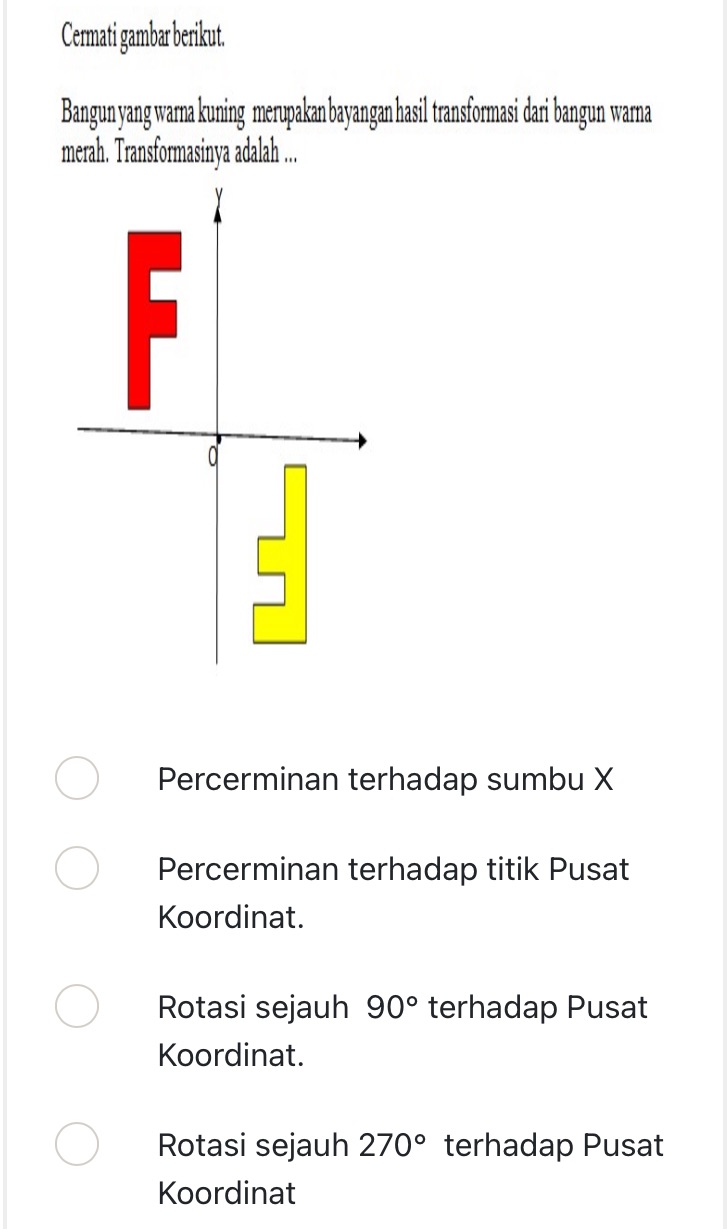 Cermati gambar berikut. Bangun yang warna | StudyX
