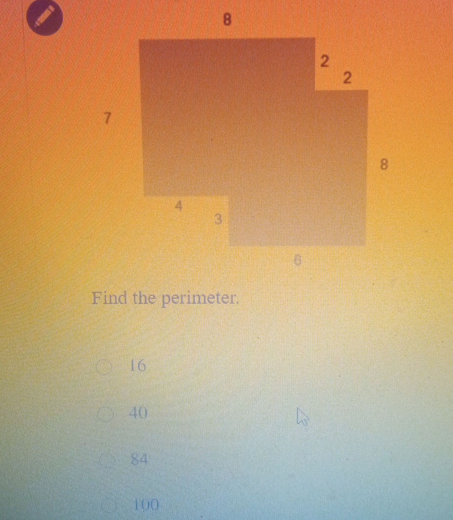 Find the perimeter of the shape | StudyX