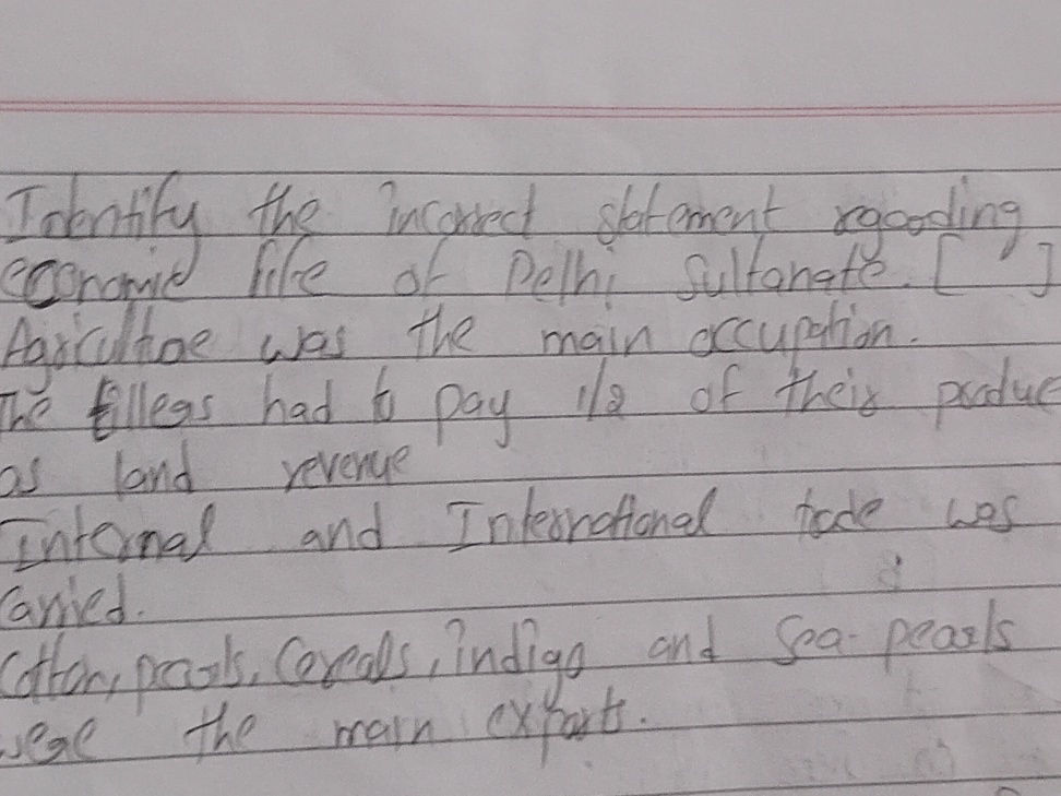 Identify the incorrect statement regarding | StudyX