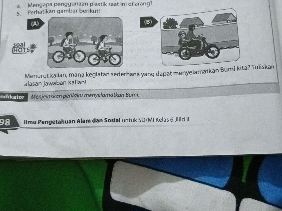 5. Perhatikan gambar berikut! (A) (B) | StudyX