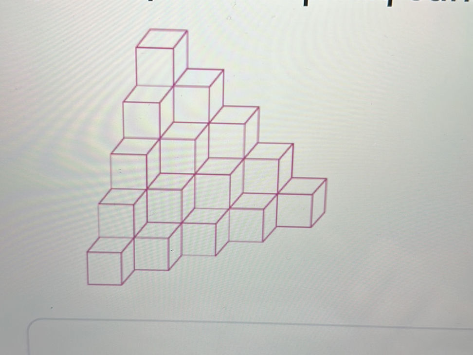 The image shows a 3D structure made of | StudyX