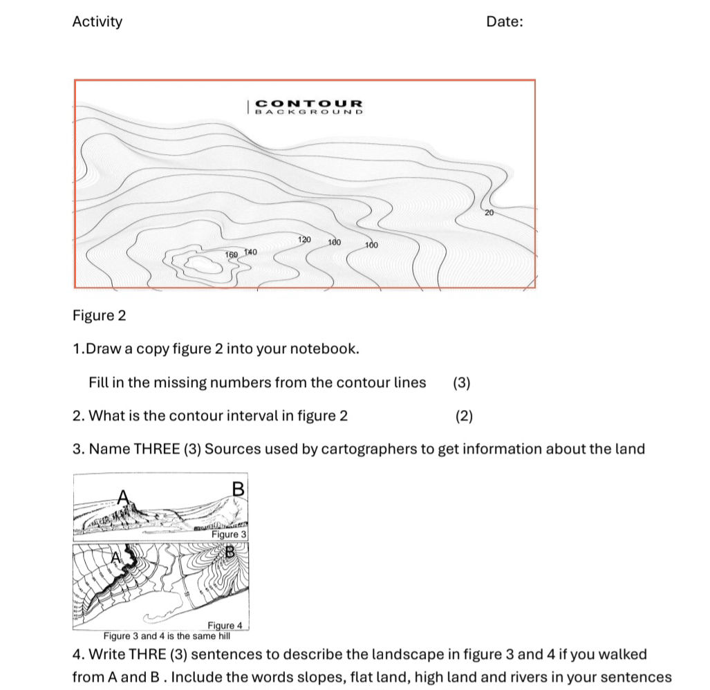 1. Draw a copy figure 2 into your notebook. | StudyX