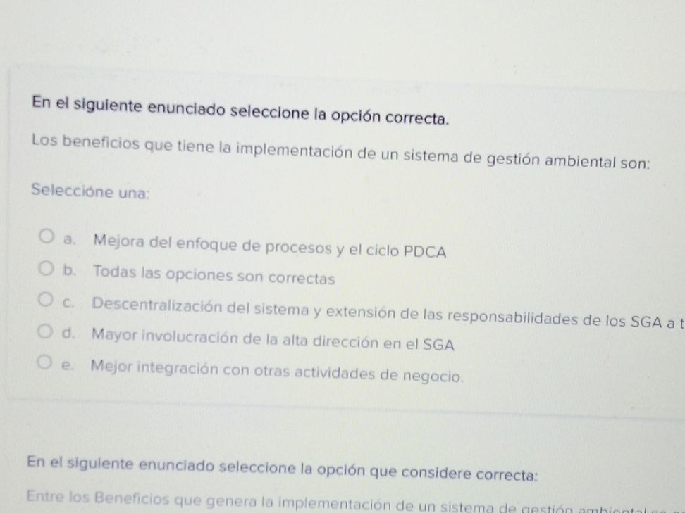 En el siguiente enunciado seleccione la | StudyX