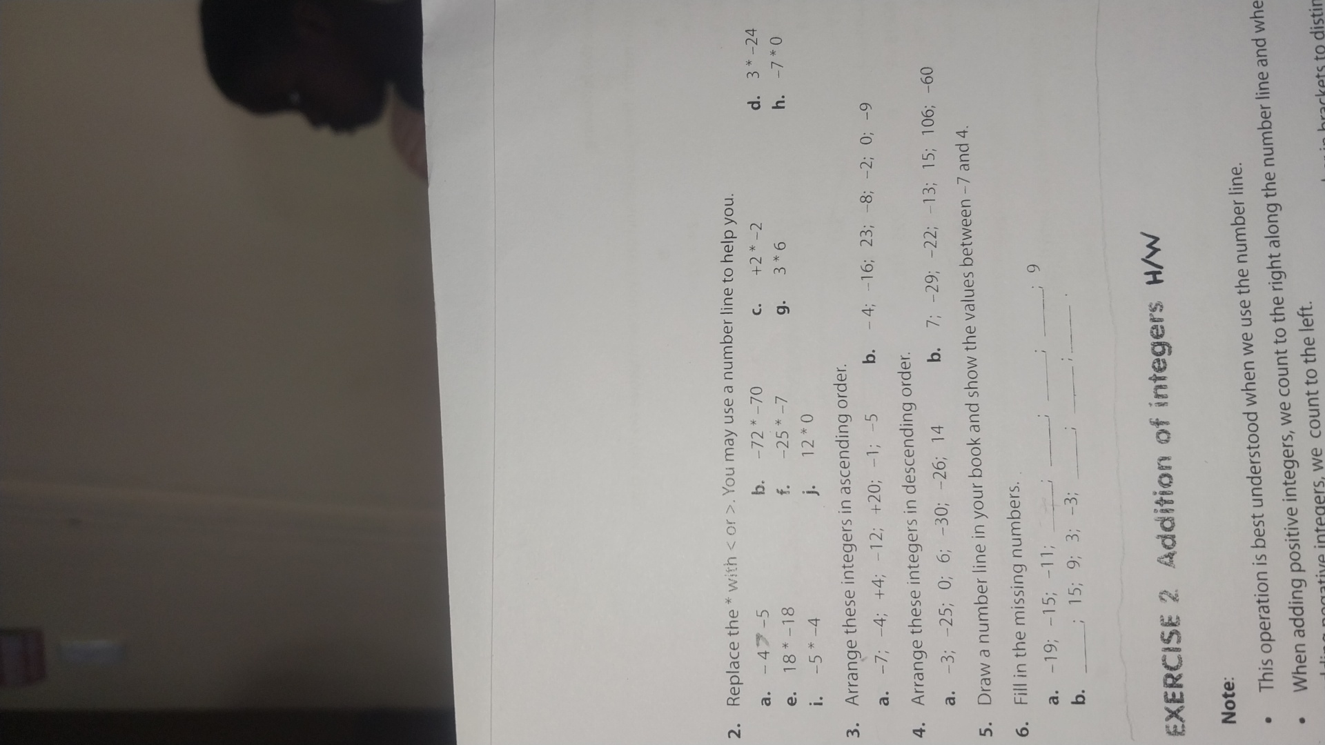 Complete the following: a. Count in | StudyX