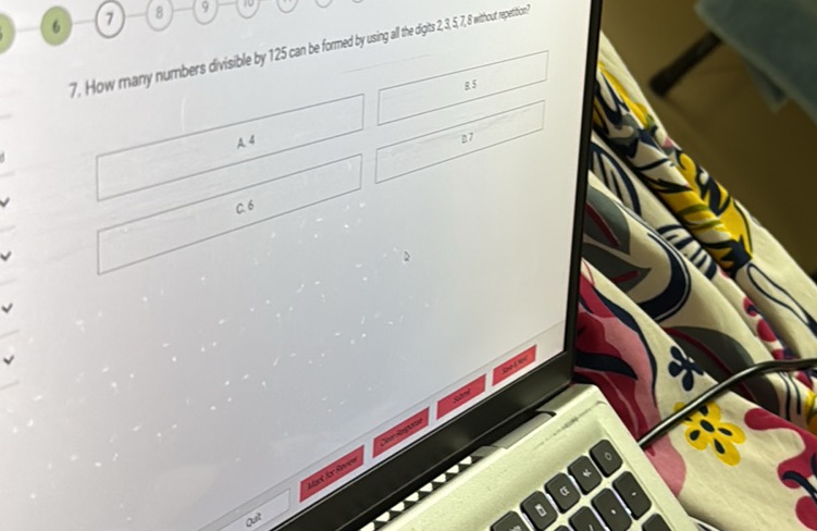 7. How many numbers divisible by 125 can be | StudyX