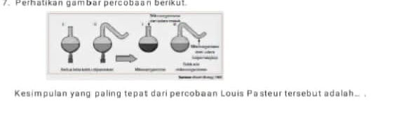 7. Perhatikan gambar percobaan berikut. | StudyX