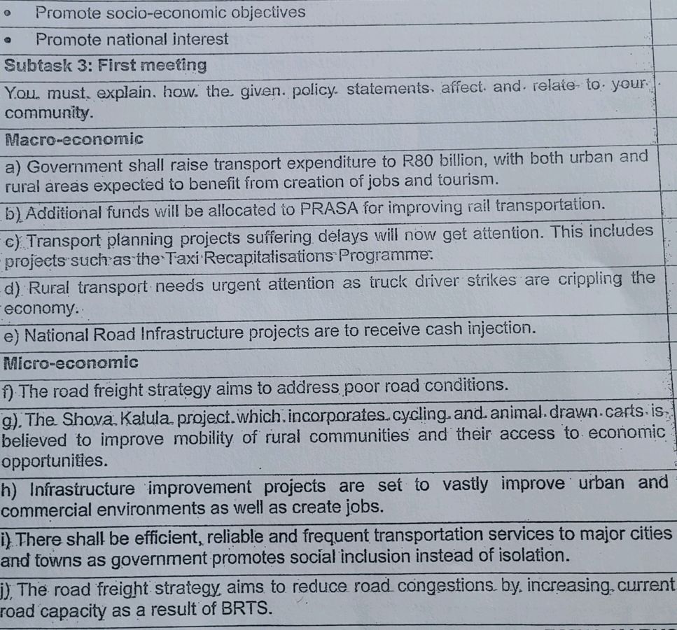 You must explain how the given policy | StudyX