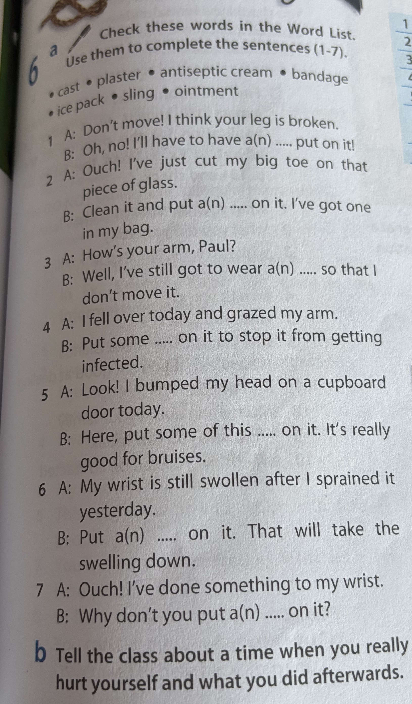 Check these words in the Word List. Use them | StudyX