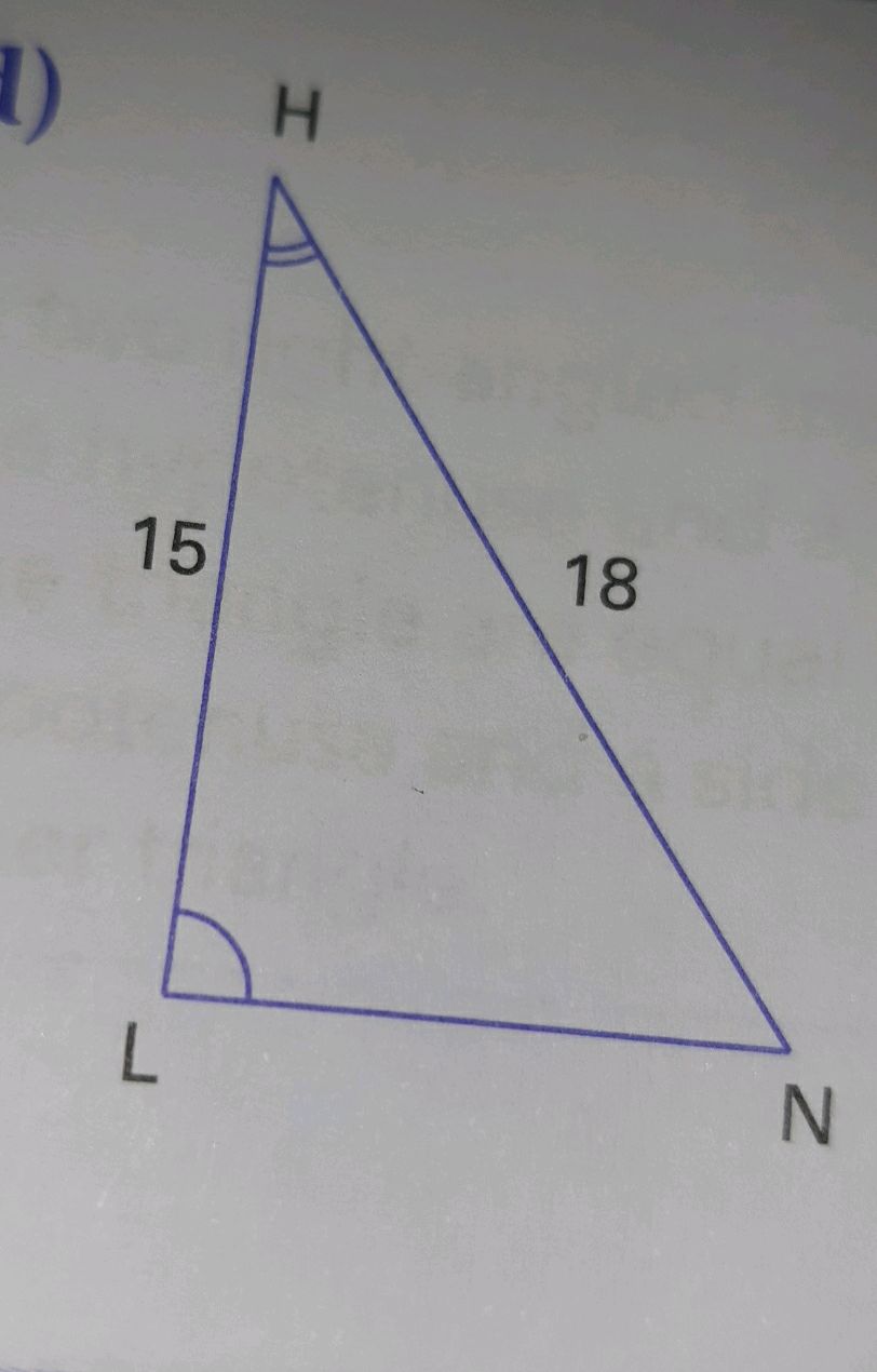 A triangle is shown with sides labeled 15 | StudyX