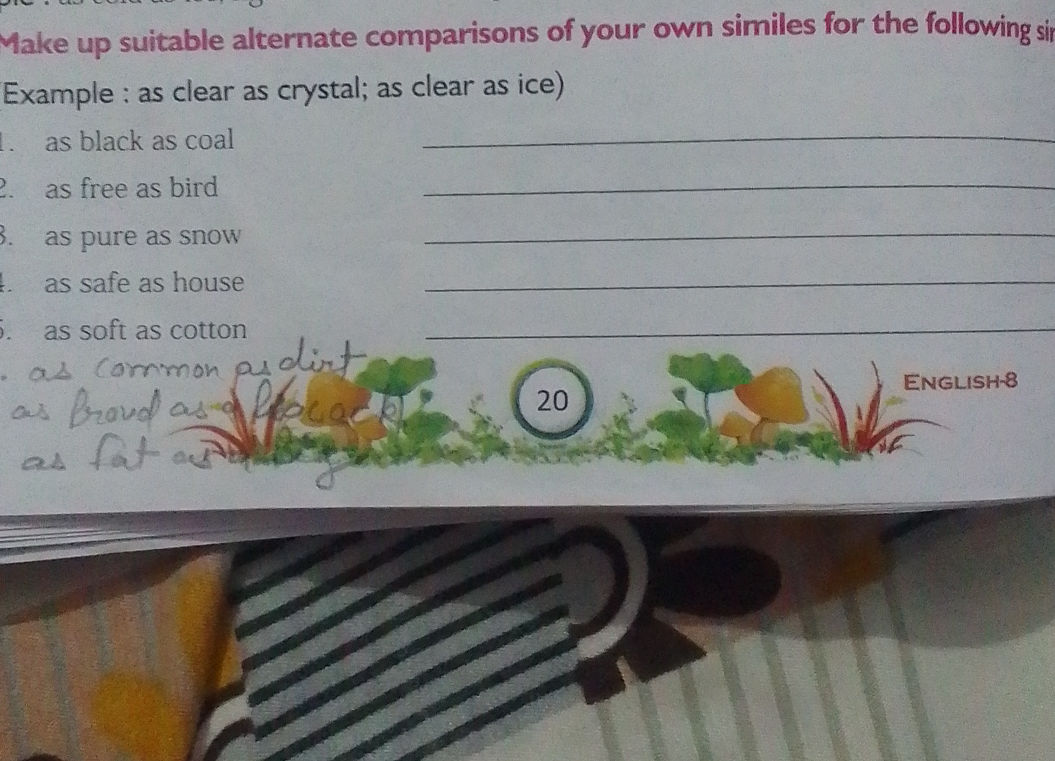 Make up suitable alternate comparisons of | StudyX