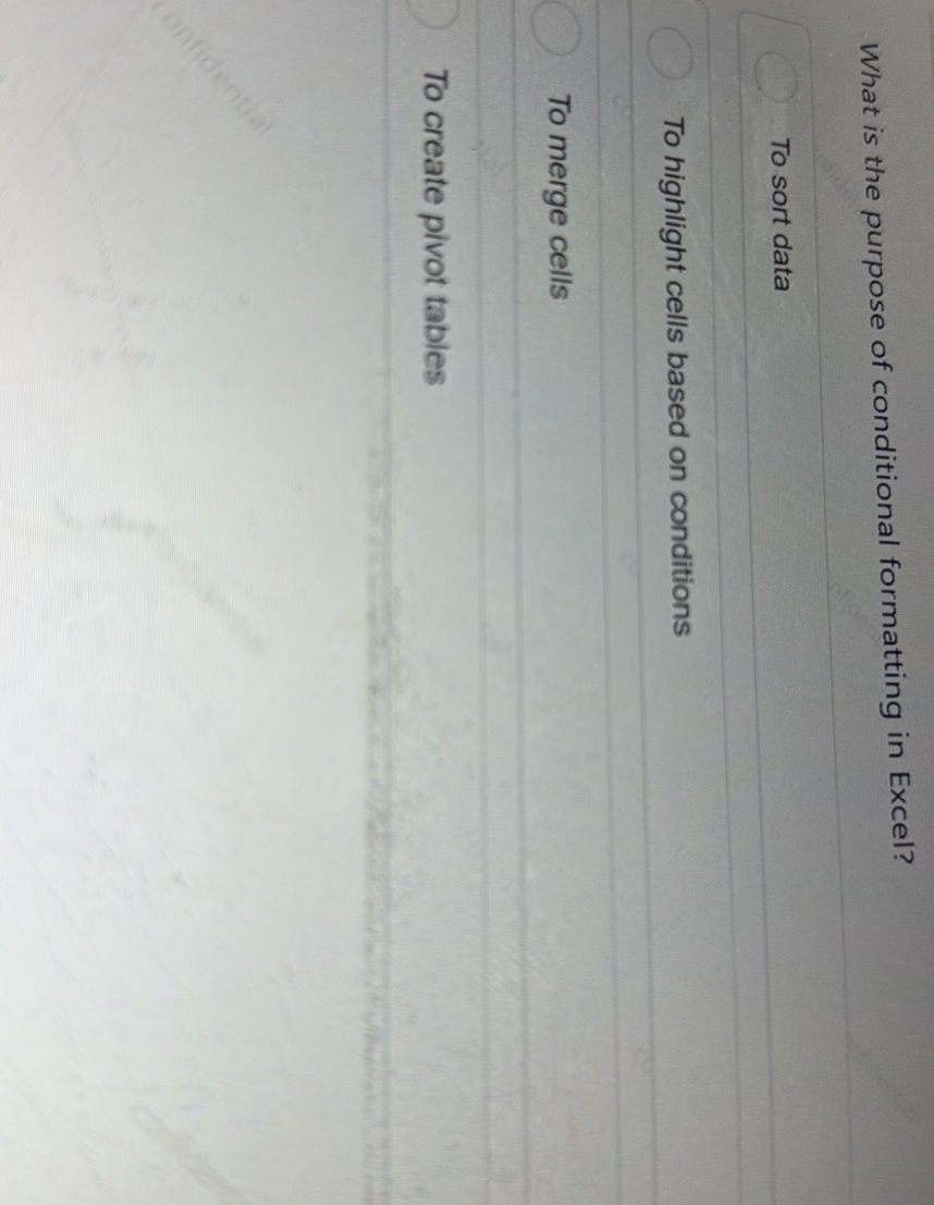 What is the purpose of conditional | StudyX