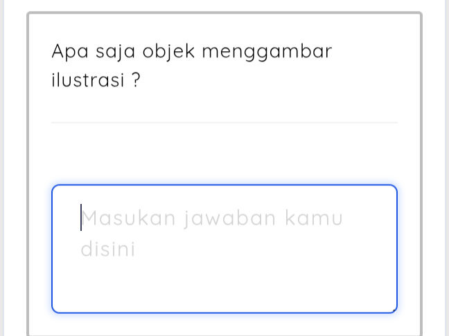 Apa saja objek menggambar ilustrasi? | StudyX