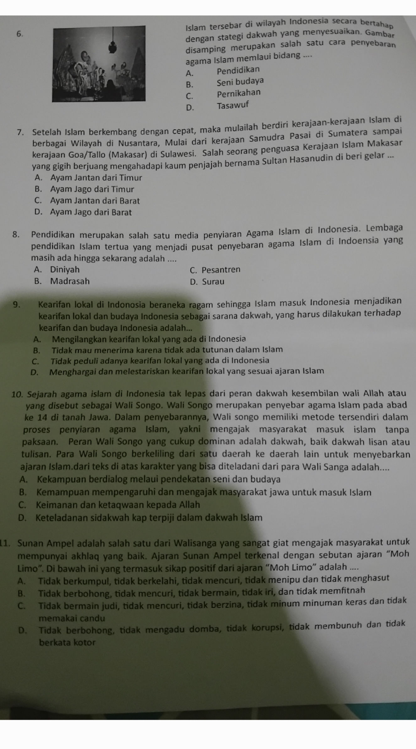 6. Islam tersebar di wilayah Indonesia | StudyX