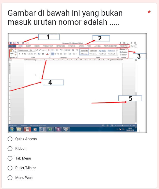 Gambar di bawah ini yang bukan masuk urutan | StudyX