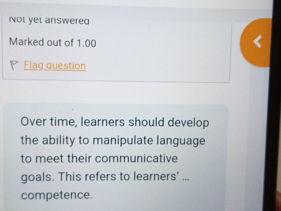 Over time, learners should develop the | StudyX