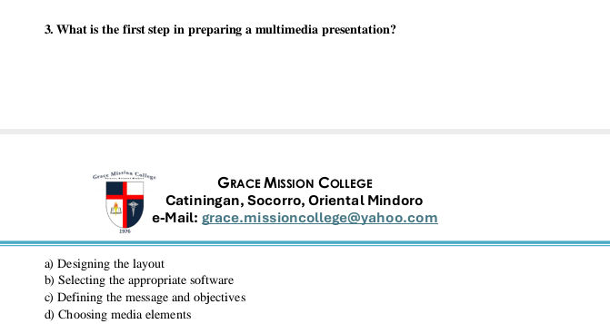 3. What is the first step in preparing a | StudyX