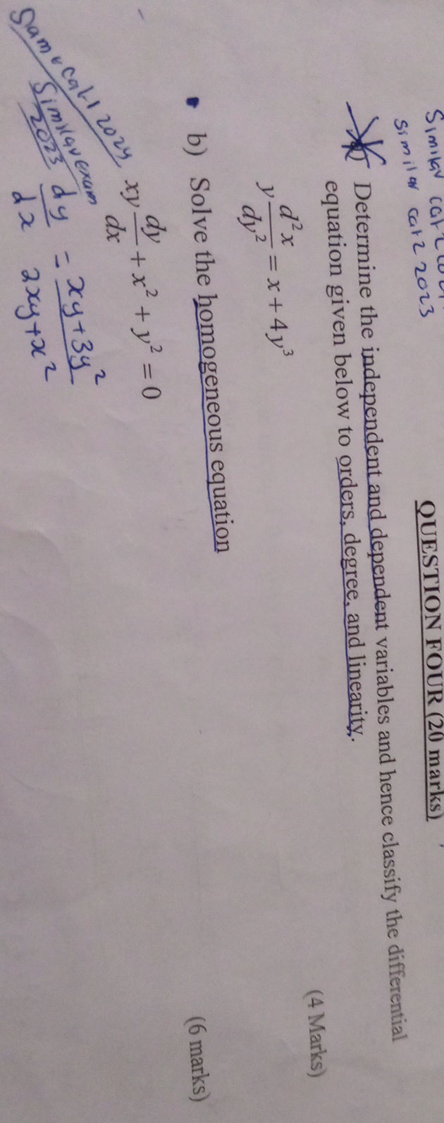Determine the independent and dependent | StudyX