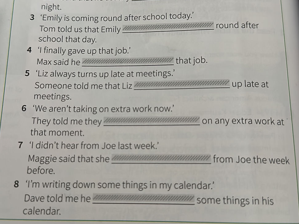 3 'Emily is coming round after school | StudyX