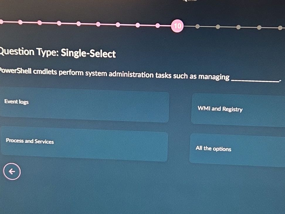 PowerShell cmdlets perform system | StudyX