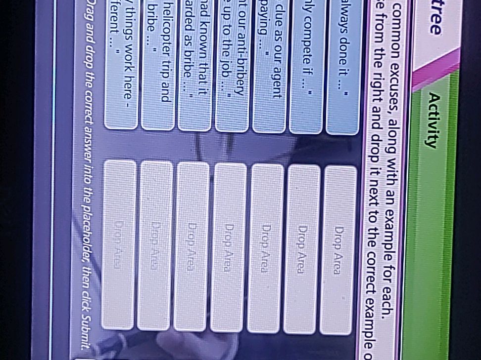 common excuses, along with an example for | StudyX