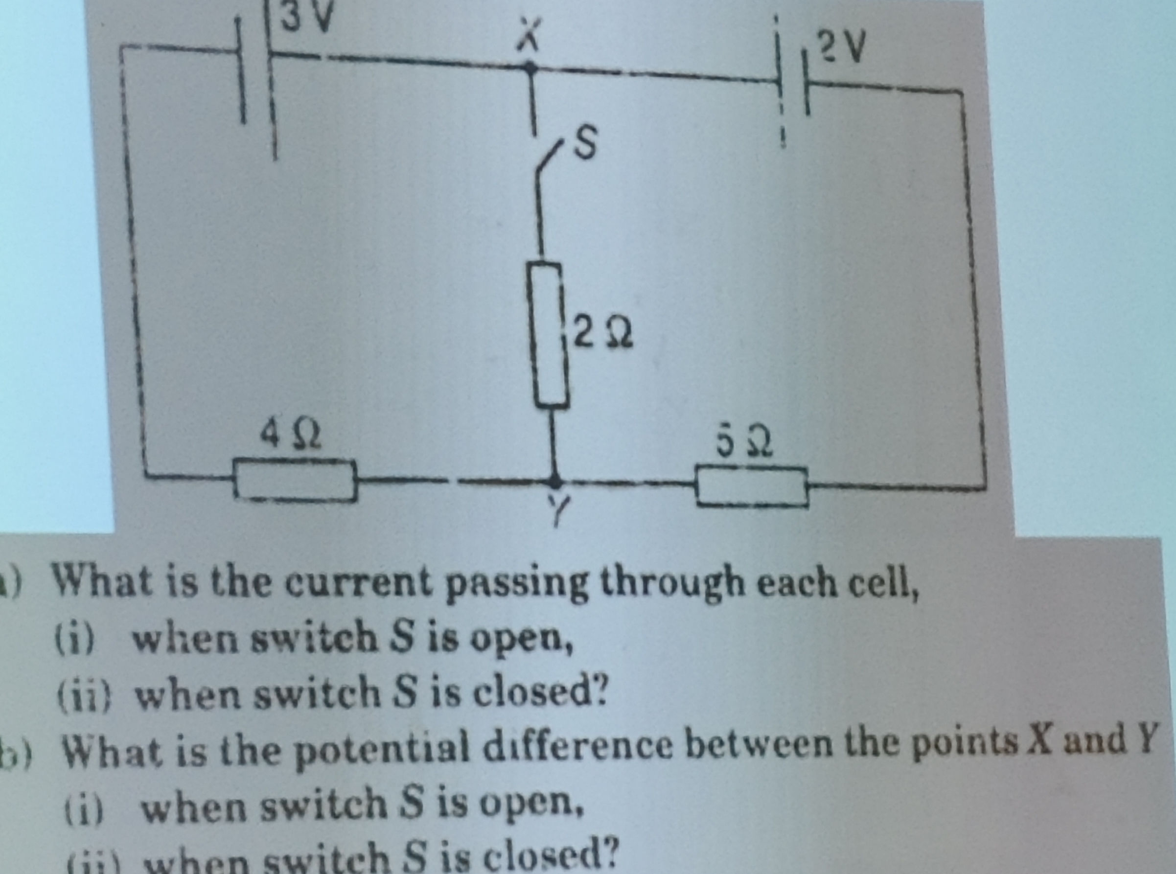 a) What is the current passing through each | StudyX