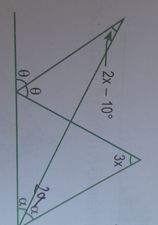 The image shows a geometric diagram with | StudyX