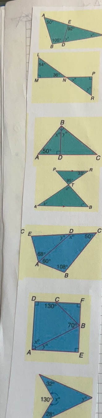 The image contains several geometric figures | StudyX