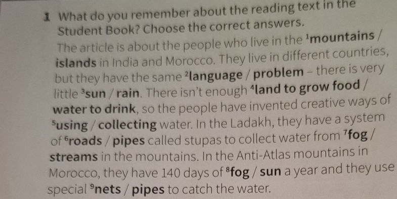 1 What do you remember about the reading | StudyX