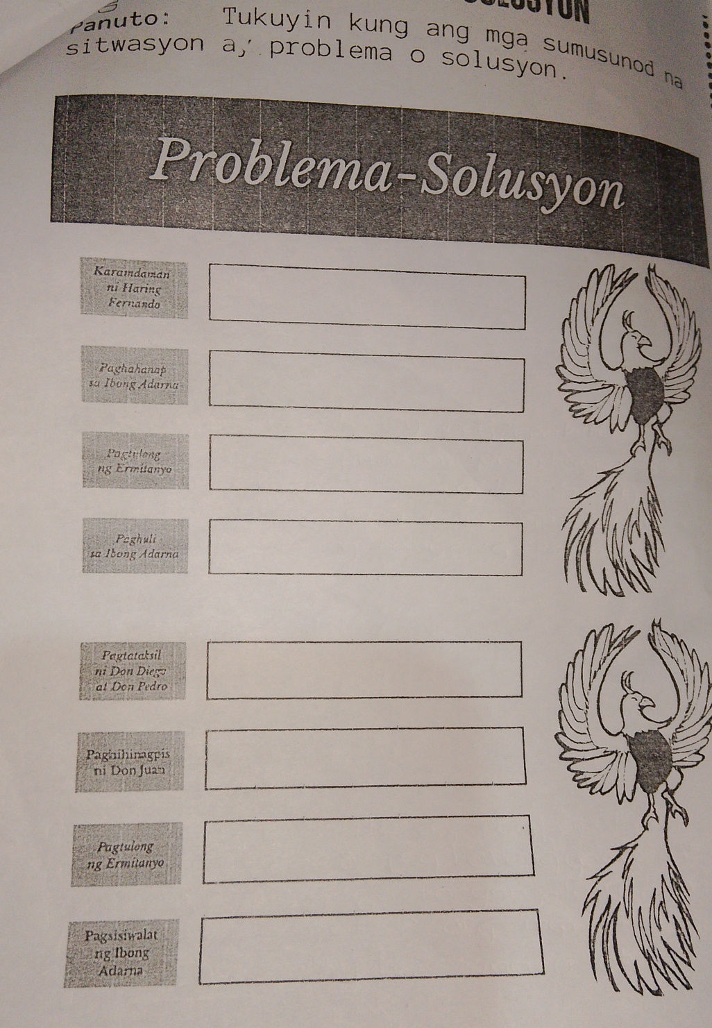 Panuto: Tukuyin kung ang mga sumusunod na | StudyX