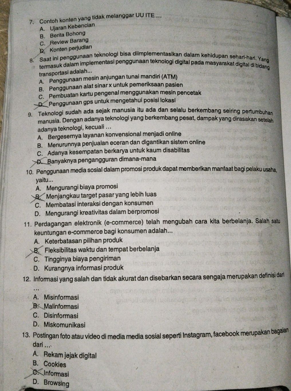 Contoh konten yang tidak melanggar UU ITE