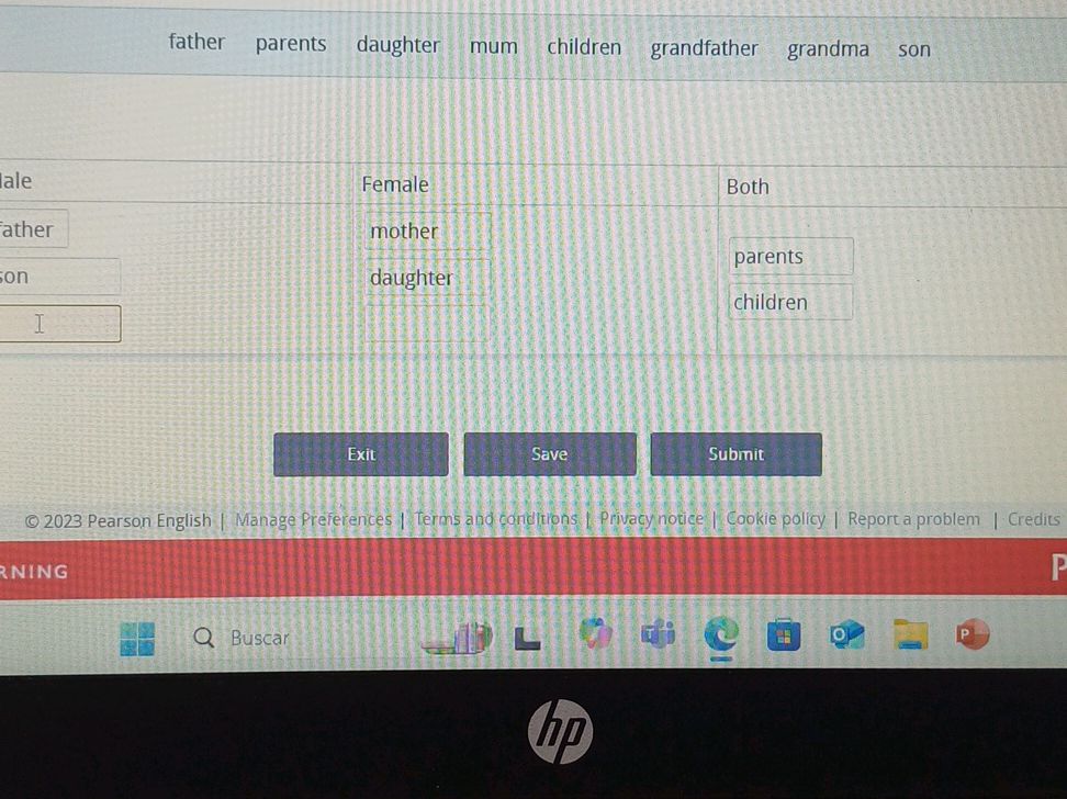 Complete the table: | Male | Female | Both | StudyX