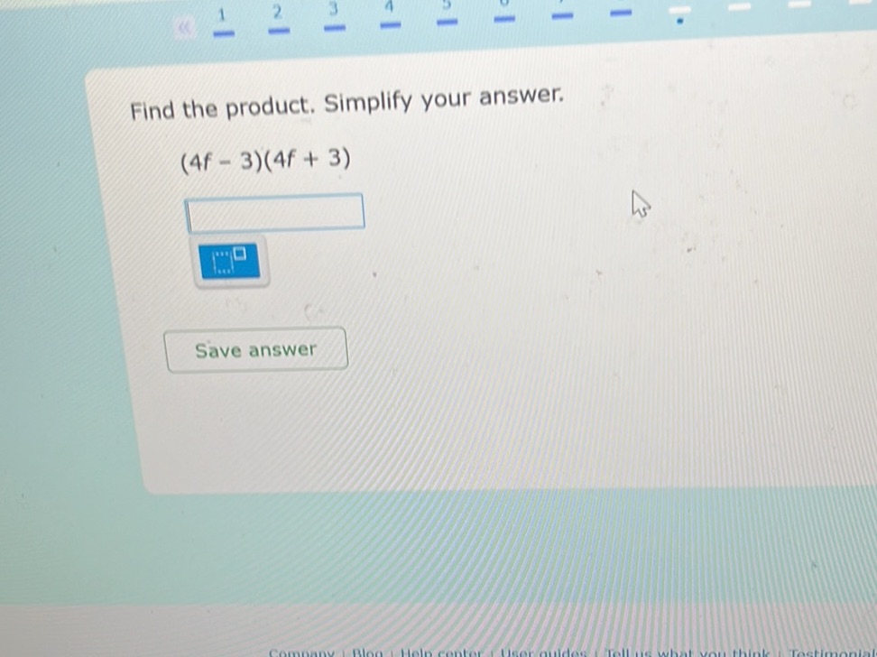 Find the product. Simplify your answer. | StudyX
