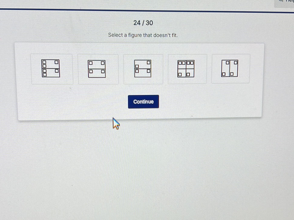Select a figure that doesn't fit. Option 1: | StudyX