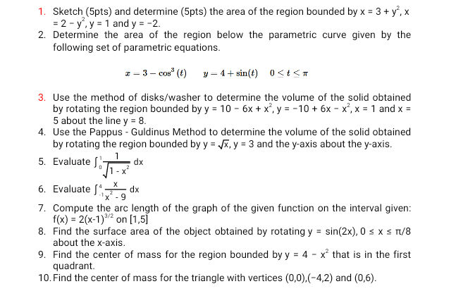 1. Sketch (5pts) and determine (5pts) the | StudyX
