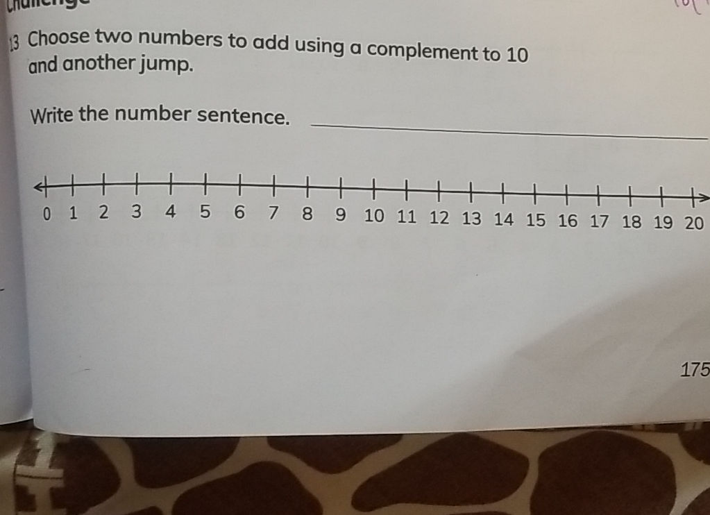 13 Choose two numbers to add using a | StudyX