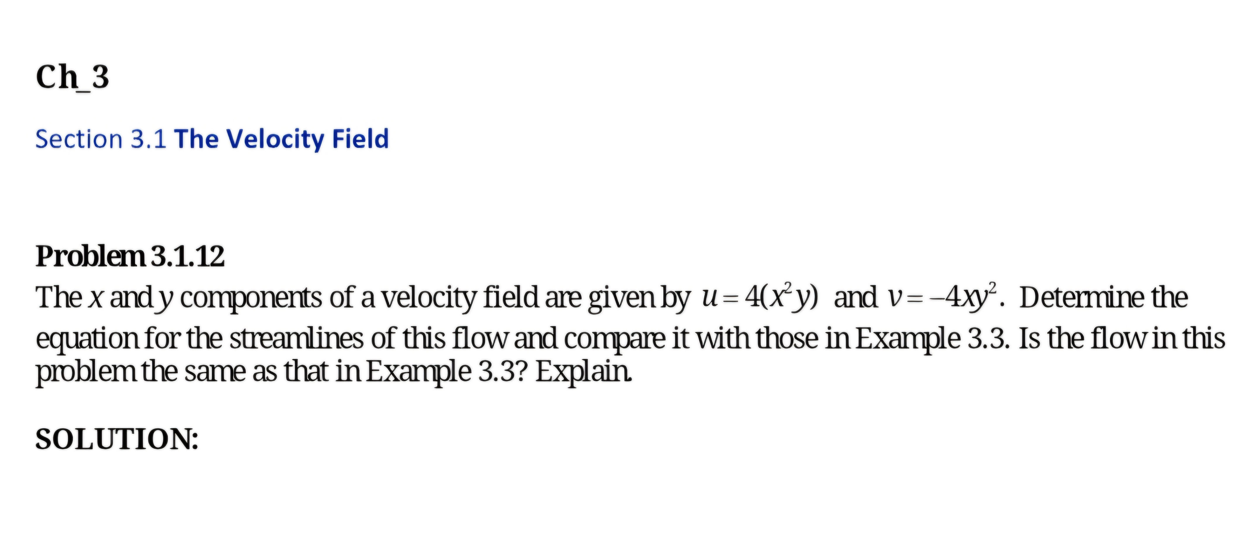The x and y components of a velocity field | StudyX