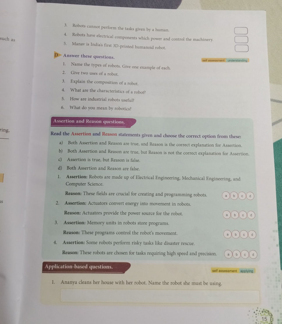 Answer these questions. 1. Name the types | StudyX