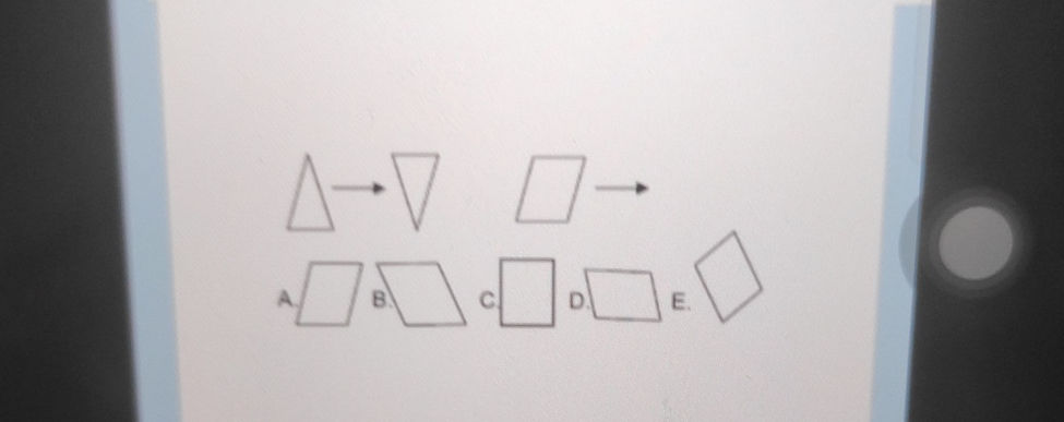 What shape comes next? Shapes are shown in | StudyX