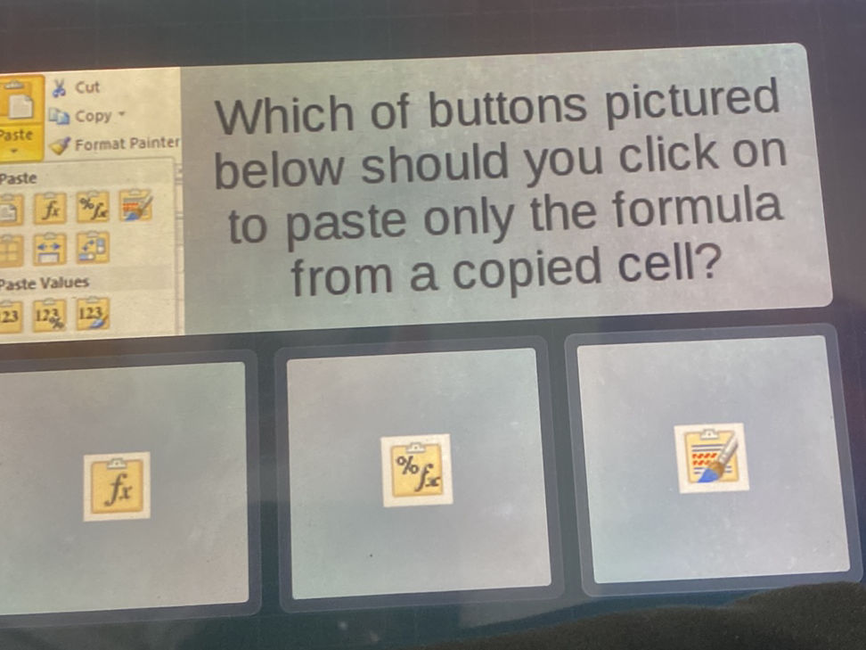 Which of buttons pictured below should you | StudyX