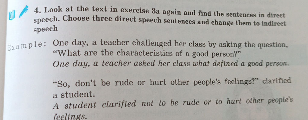 4. Look at the text in exercise 3a again and | StudyX