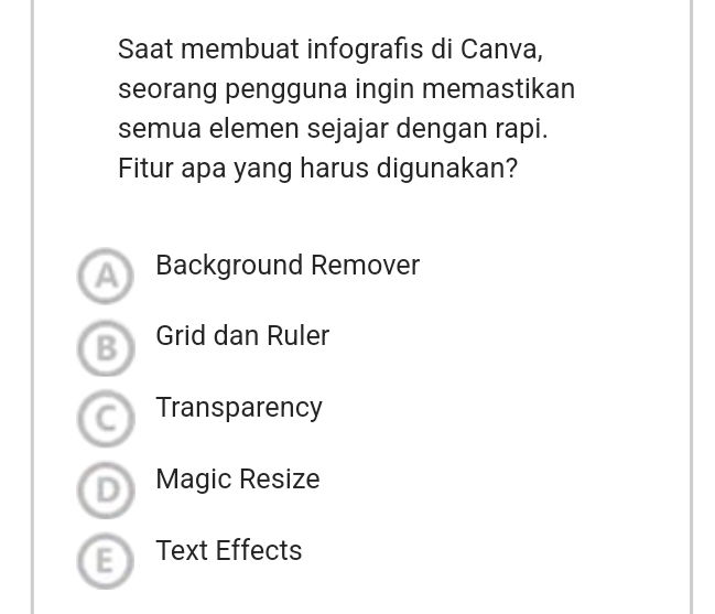 Saat membuat infografis di Canva, seorang | StudyX
