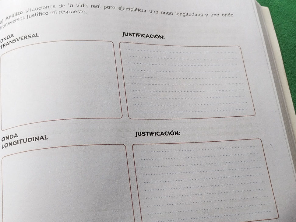 1) Analizo situaciones de la vida real para | StudyX