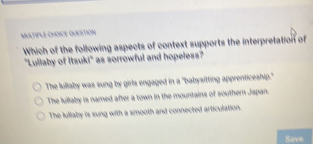 Which of the following aspects of context | StudyX