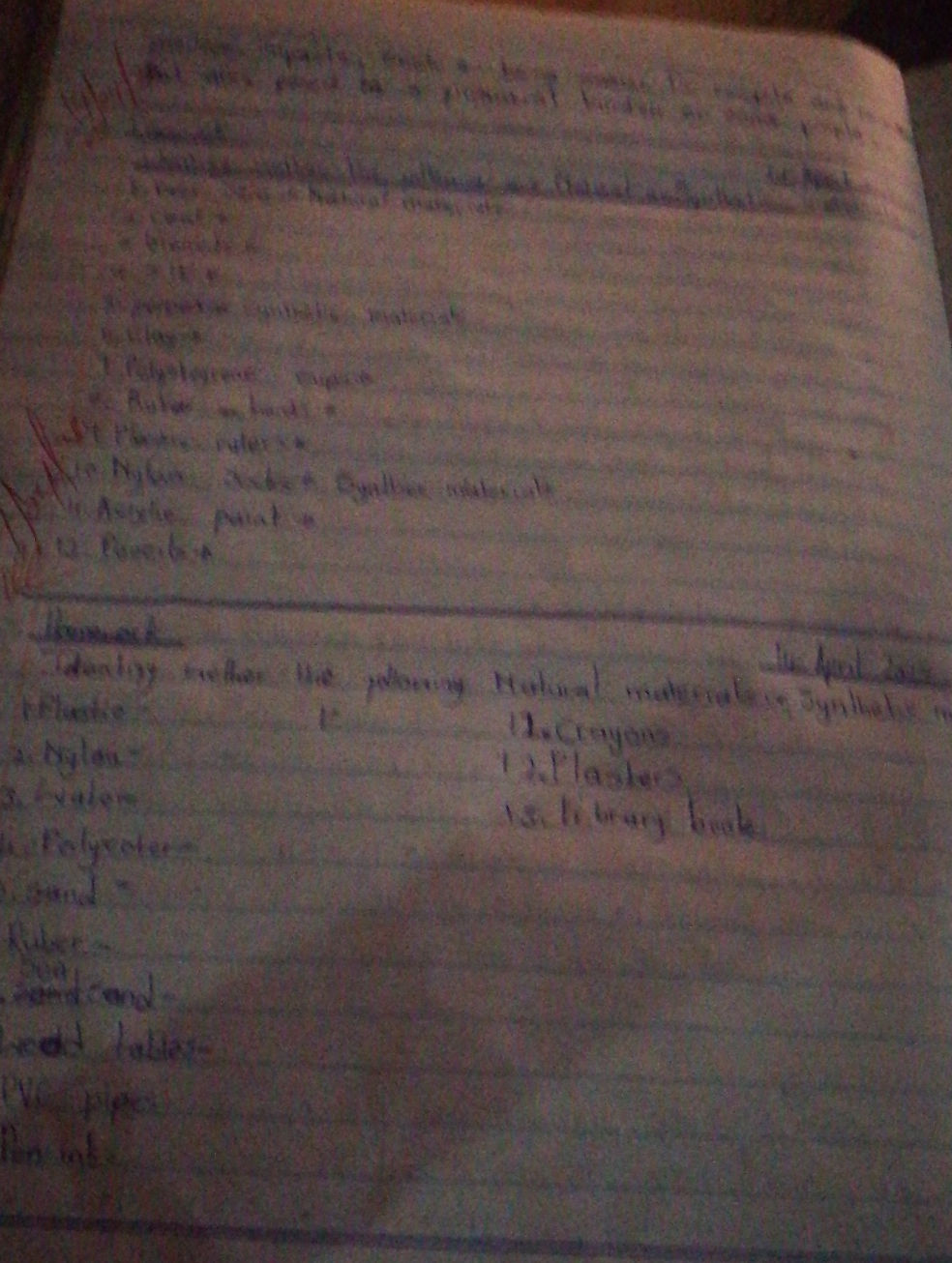 Identify whether the following Natural | StudyX