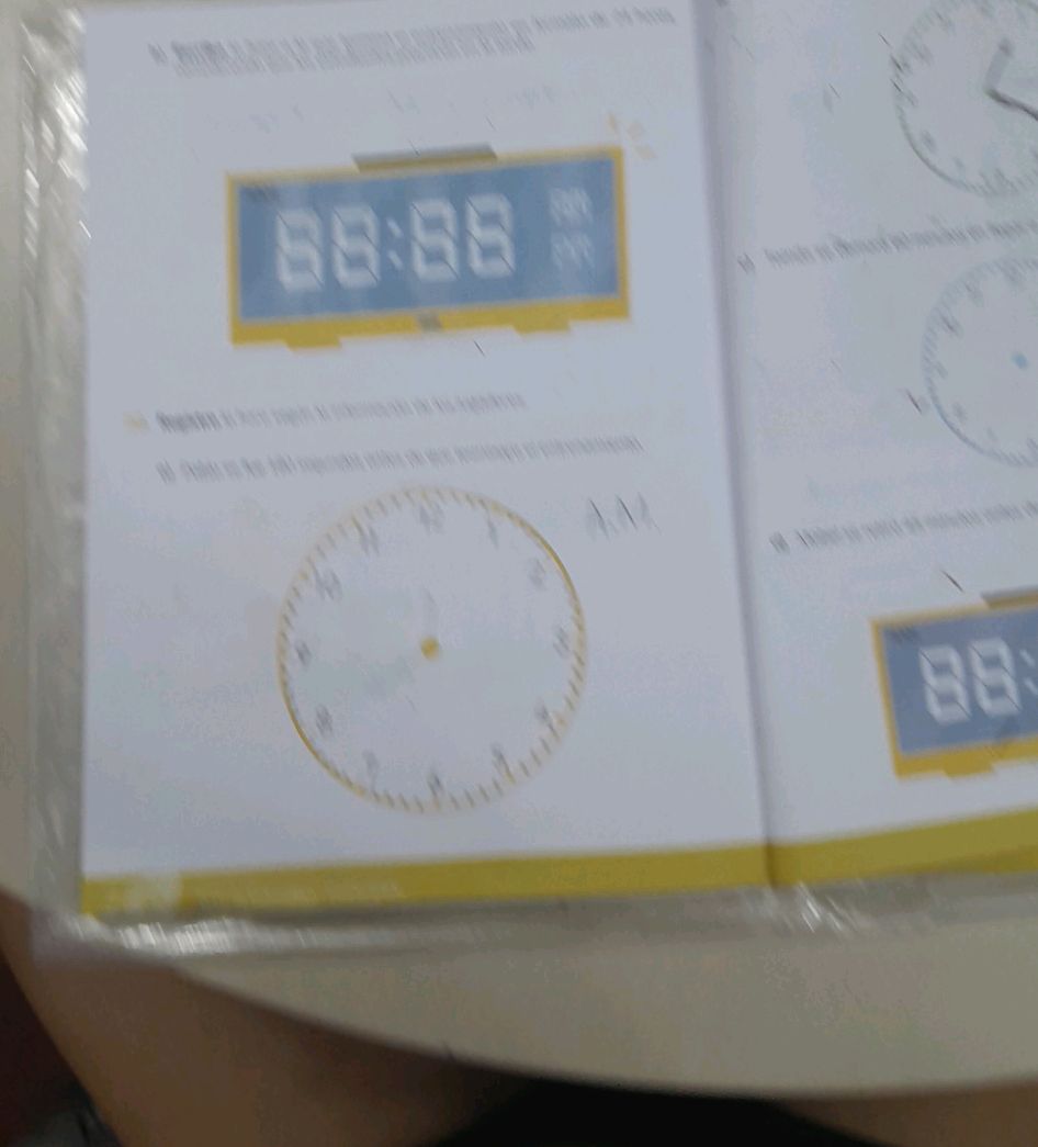 The image contains a clock face and a | StudyX