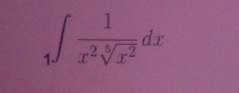 Calculate the definite integral of 1/(x^2 * | StudyX