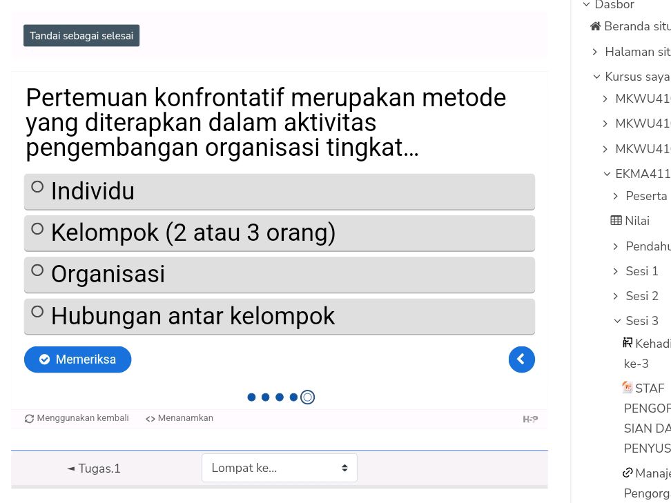 Pertemuan konfrontatif merupakan metode yang | StudyX